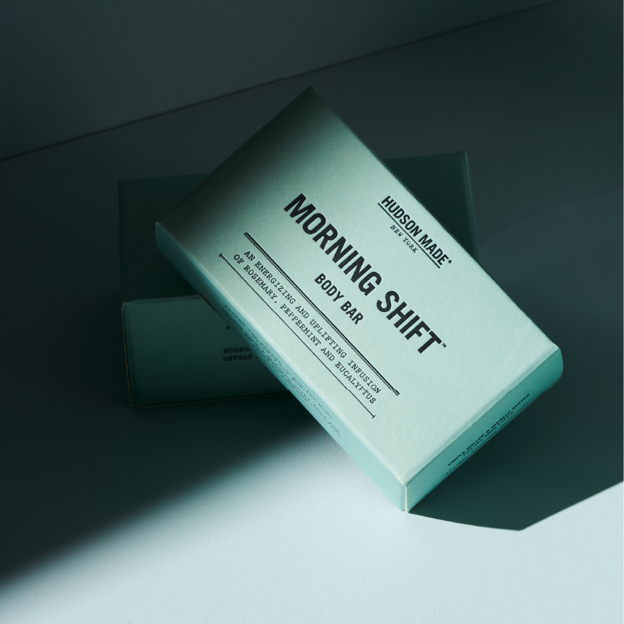 Morning Shift Body Bar Soap - Botanical Skin Care – Hudson Made New York